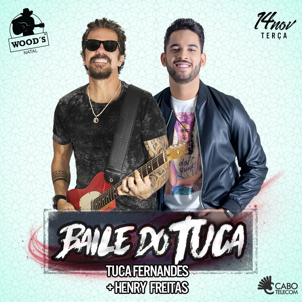 TUCA FERNANDES AGITA A VÉSPERA DE FERIADO NA WOODS – Hilneth Correia