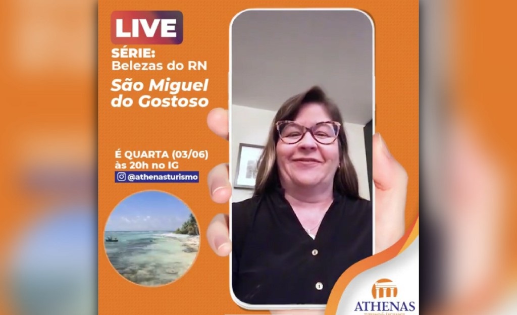ATHENAS TURISMO REALIZA SEGUNDA LIVE DA SÉRIE “BELEZAS DO RN” – Hilneth Correia