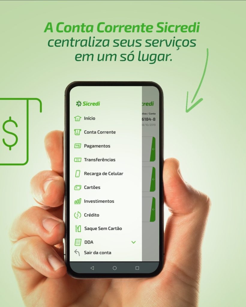 CONTA CORRENTE SICREDI OFERECE PRATICIDADE NO DIA A DIA – Hilneth Correia