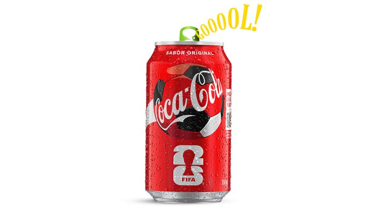 COCA-COLA LANÇA LATINHA ESPECIAL QUE GRITA “GOL” – Hilneth Correia